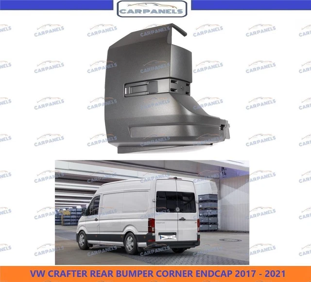 VW CRAFTER REAR Bumper Corner Endcap Left Passenger Side 2017 - 2021 ...