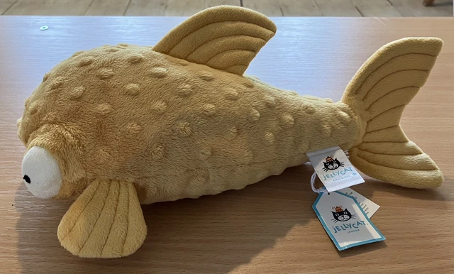 JELLYCAT GRACIE GROUPER Fish Soft Plush Toy - New With Tags RRP £28 £19 ...