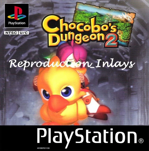 CHOCOBO DUNGEON 2 PS1 Front & Back Inlays (FITS PAL CASES) £8.99 ...