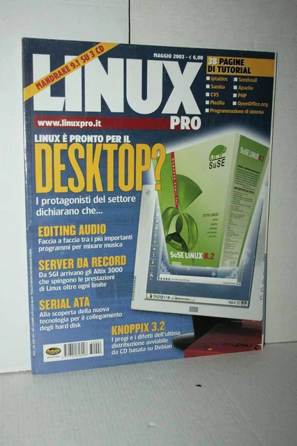 RIVISTA LINUX PRO Numero 2 Maggio 2003 Usata Buono Edizione Ita Vbc ...