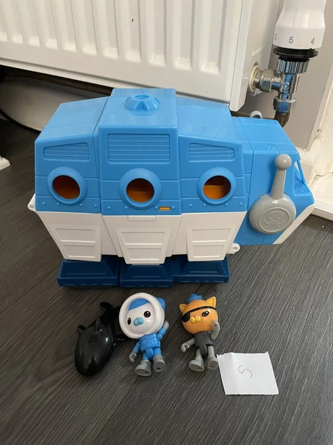 OCTONAUTS GUP I Toy Captain Barnacles Figure Vehicle Whale Snow Mobile ...