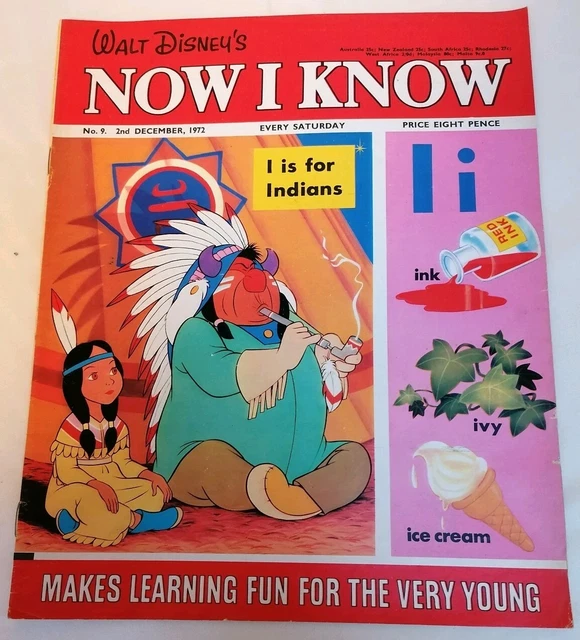 MAGAZINE - VINTAGE Magazine Walt Disney's Now I Know No. 9 2 décembre ...