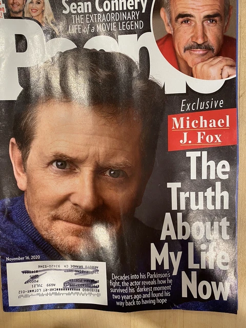 PEOPLE MAGAZINE NOV 7, 2022 Michael J Fox : It's Been A Struggle, but I ...