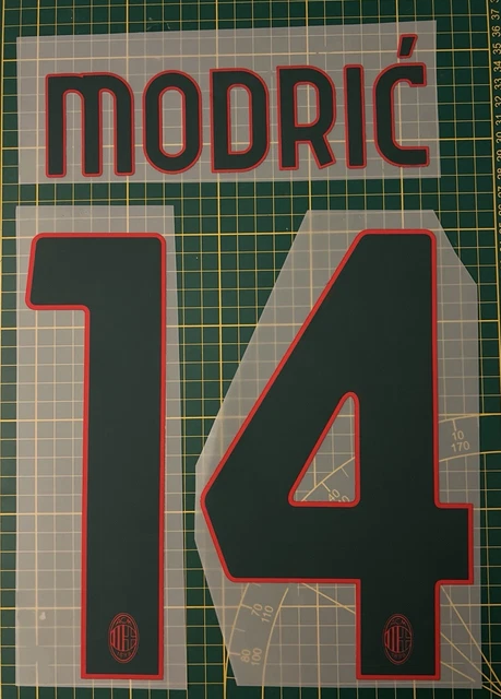 FLOCAGE MODRIC #14 2025 2026 Third Milan EUR 15,00 - PicClick FR