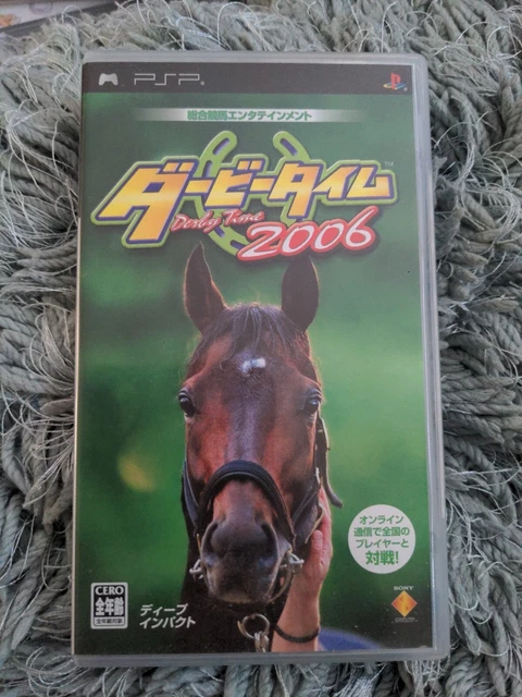 SONY 2006 DERBY TIME 2006 Sony Playstation Portable PSP Used Shipping ...
