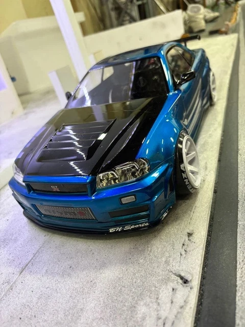 TAMIYA NISSAN SKYLINE GT-R R34 RC Body Body Only Painted £137.66 ...