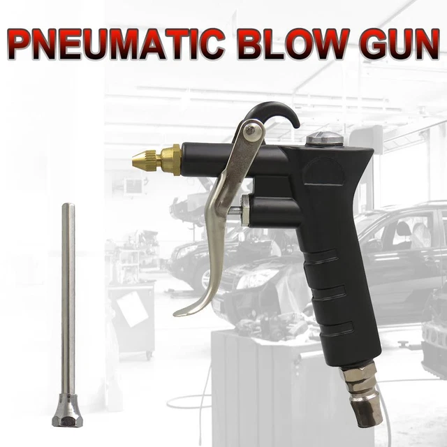 PNEUMATIC AIR BLOW Spray Gun Dust Blower Pistol Trigger Compressor ...