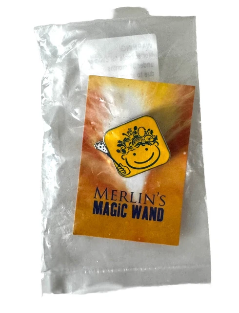 ALTON TOWERS / Thorpe Park / Chessington Etc - Merlin’s Magic Wand Pin ...
