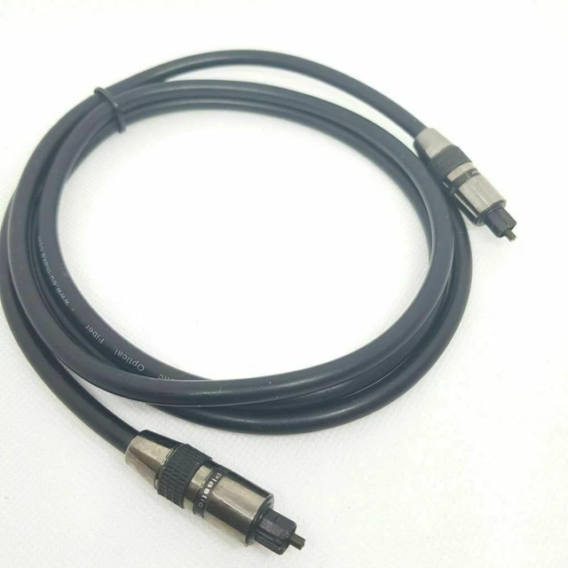1.5M OPTICAL CABLE DIGITAL AUDIO Lead TOSLink SPDIF SKY DTS Sony ...