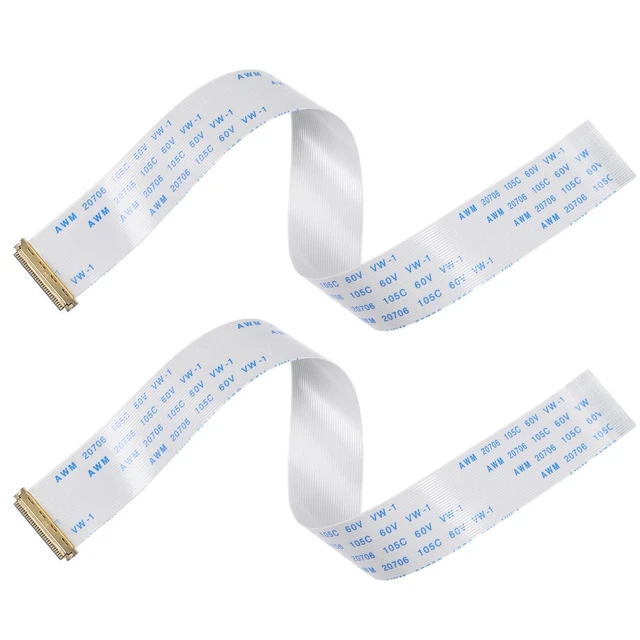 FFC FPC CABLE 0,5mm Paso 30 Pin 200mm Flexible Plano Cinta Cable A Tipo 2pzs EUR 9,55 - PicClick ES