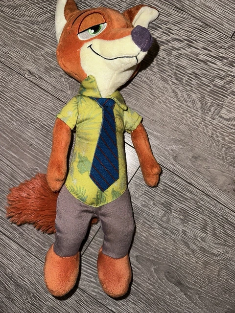 DISNEY ZOOTROPOLIS ZOOTOPIA Talking Fox Nick Wilde Soft Toy Plush £9.04 ...