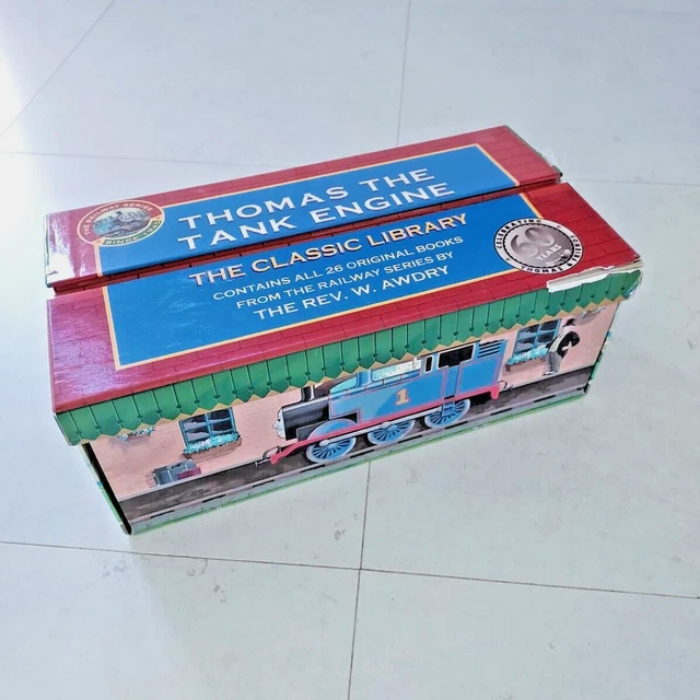 THOMAS THE TANK Engine - Classic Library - Complete 26 Hardback Book ...