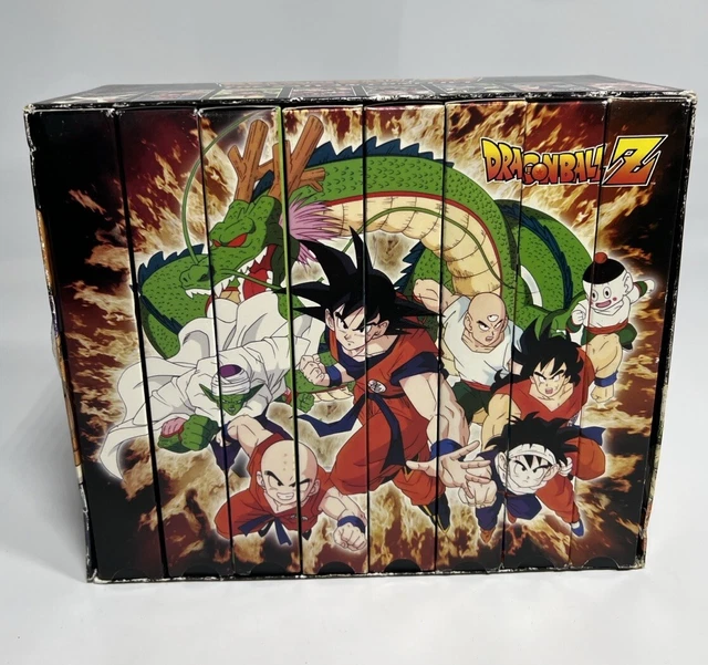 VHS DRAGON BALL Z Saiyan Conflict Saga Box Set Complete 8 Tapes £86.28 - PicClick UK