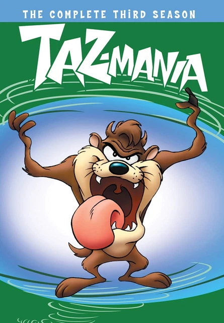 TAZ-MANIA: THE COMPLETE Third Season (DVD) Jim Cummings Miriam Flynn ...