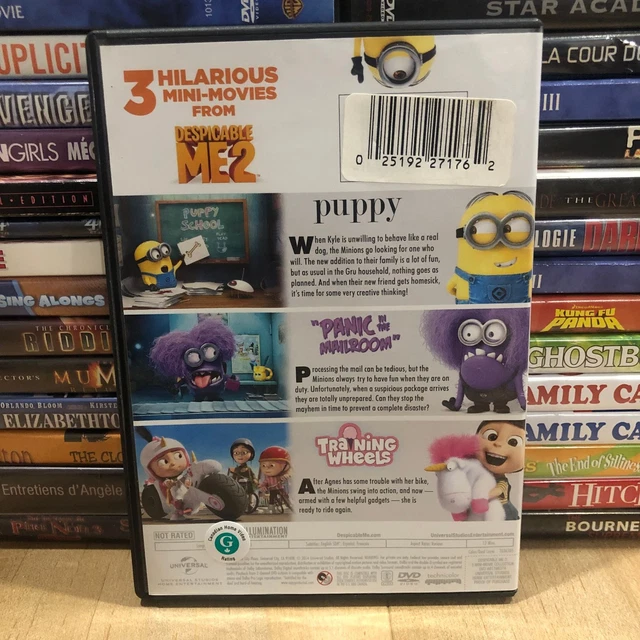 DESPICABLE ME 2 3 Mini-Movie Collection DVD Animated Family Shorts ...