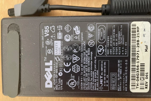 ORIGINAL DELL NETZTEIL AC Adapter ADP-90FB PA-9 Family 90W/20V/4,5A ...