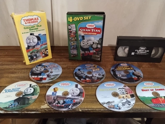 THOMAS AND FRIENDS DVD/Vhs Lot Thomas The Tank Engine Train Percy $17. ...
