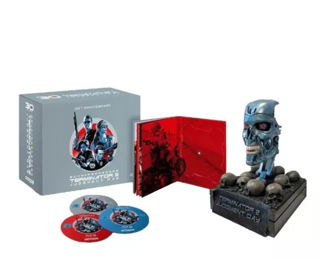 TERMINATOR 2: JUDGEMENT Day 30th Anniversary Limited Edition Endo Skull ...