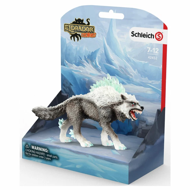 SCHLEICH NIEVE LOBO Modelo Eldrador Criaturas Acción Figuras para Niños ...