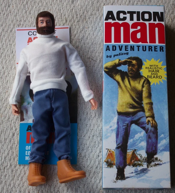 VINTAGE ACTION MAN 40th anniversary adventurer mint boxed £85.00 ...