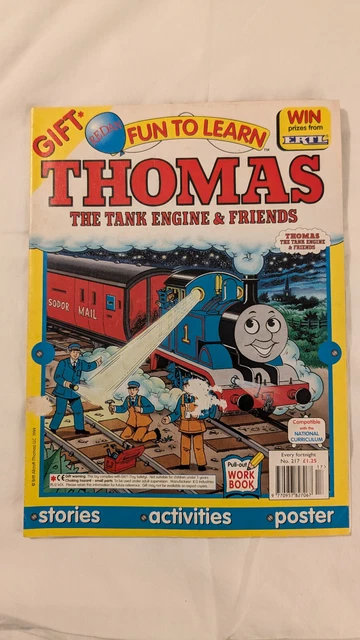 THOMAS THE TANK Engine and Friends fun to learn magazine 1999 no 217 £ ...