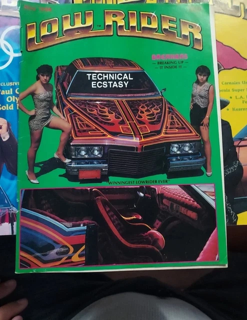 VINTAGE LOWRIDER MAGAZINE May 1984, art, Firme, Chicano Car Culture £7. ...