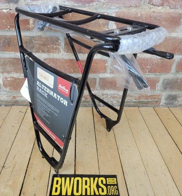 NEW SALSA ALTERNATOR Rack Rear Bicycle Pannier Rack for 135mm Spacing ...