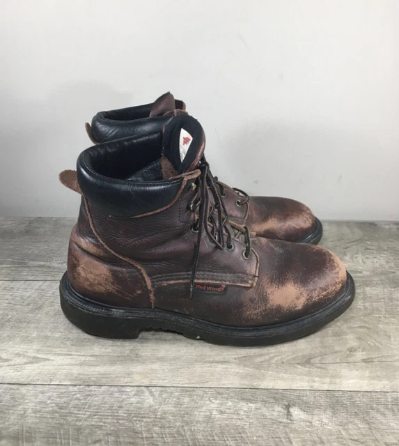 MEN’S RED WING 606 SuperSole 2.0 Comfortforce Soft Toe Leather Work ...