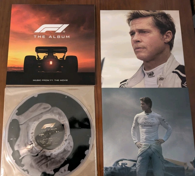F1 THE ALBUM 2025 Soundtrack Limited Edition Oil Filled Vinyl LP - In ...