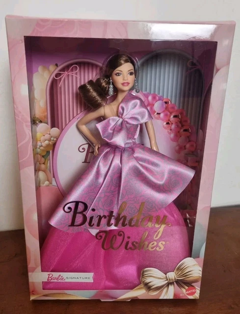 BARBIE DOLL BIRTHDAY WISHES model muse COLLECTOR SIGNATURE MATTEL 2025 ...