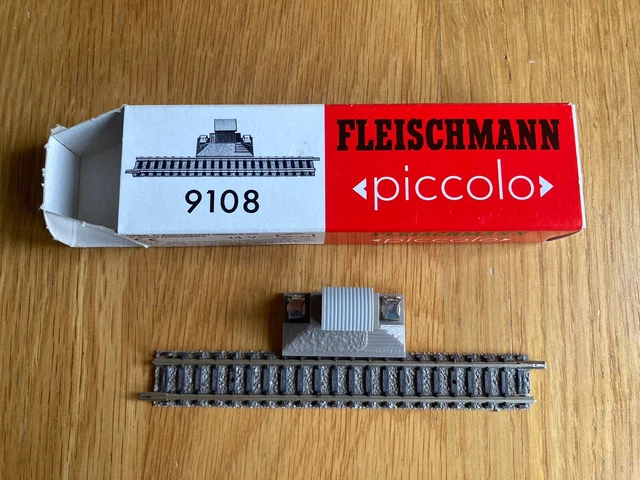 FLEISCHMANN PICCOLO PROFI Track Power Feed Straight 111mm N Gauge ...