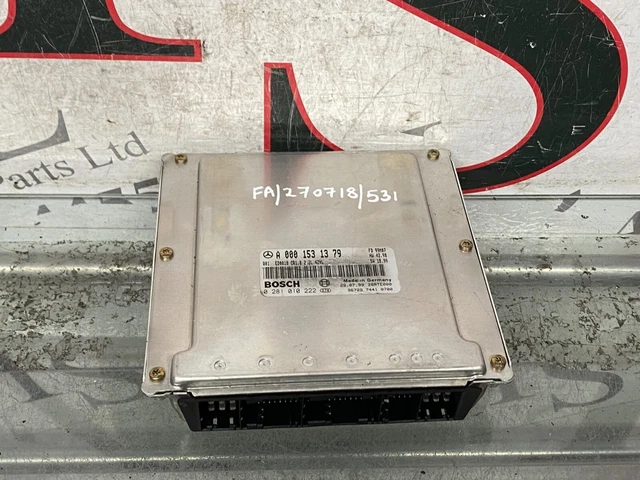 MERCEDES BENZ W202 C Class Engine Control Module Unit Ecu A0001531379 £ ...