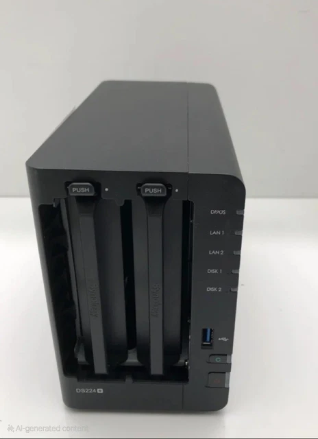 SYNOLOGY DISKSTATION DS224+ 2 Bay NAS Storage Array £312.68 - PicClick UK