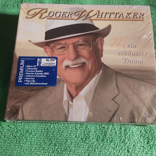 ROGER WHITTAKER *EIN schöner Traum* Premium CD + Videoclip* OVP EUR 3,50 - PicClick DE