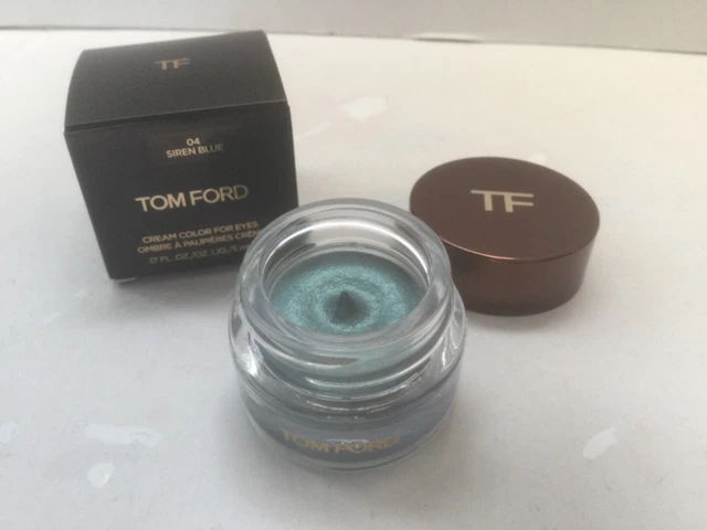 TOM FORD CREAM Colour For Eyes Colour 04 Siren Blue Brand New In Box ...