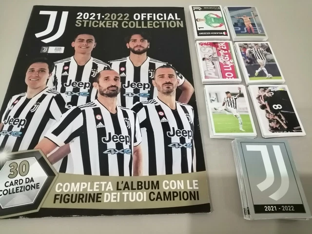 ALBUM FIGURINE JUVENTUS Official Sticker 2021/22 vuoto + figurine Rif ...