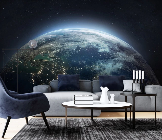 3D EARTH PLANET O277 Wallpaper Wall Murals Removable Wallpaper Sticker ...