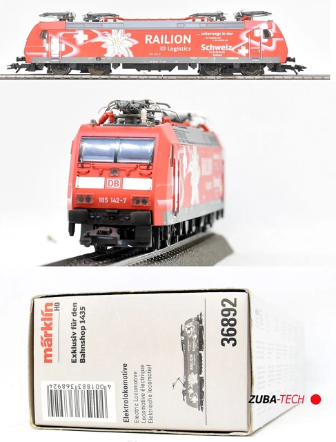 MÄRKLIN 36892 E-LOK E185 der DB AG, Metall, H0 WS Digital mit OVP ...