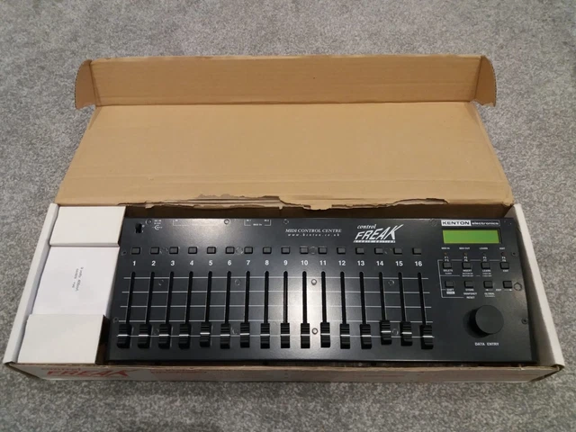 KENTON CONTROL FREAK Studio (16-Channel Programmable MIDI Fader) £208. ...