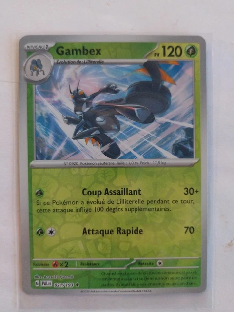 GAMBEX REVERSE - EV2:Évolutions à Paldea - 021/193 - Carte Pokémon FR ...