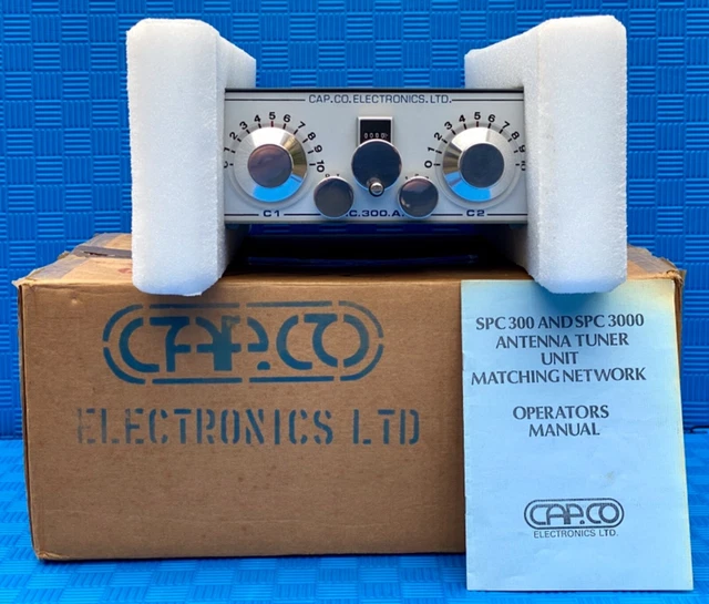 CAP.CO SPC-300.D HF Antenna Tuning Unit/Tuner/Matcher/Matching/A.t.u ...