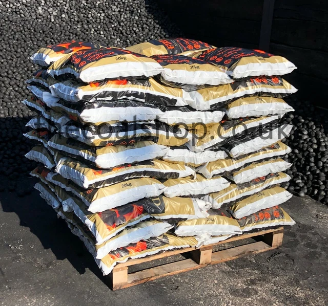1 TON SMOKELESS Coal House Fuel *Nationwide Read Description* Firegold ...
