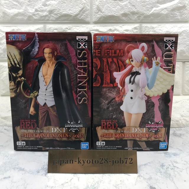 ONE PIECE FILM RED Uta Shanks Figure Set di 2 DXF THE GRANDLINE New MEN LADY EUR 93,65 - PicClick IT
