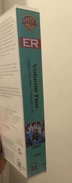 ER VOLUME 2 VHS VIDEO TAPE (George Clooney medical drama tv series) $24 ...