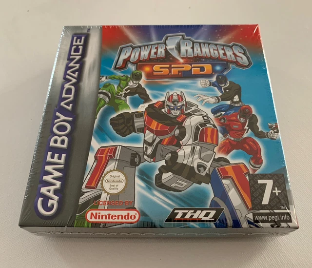 GAMEBOY ADVANCE NINTENDO Power Rangers SPD Game MINT NEW AND SEALED £ ...