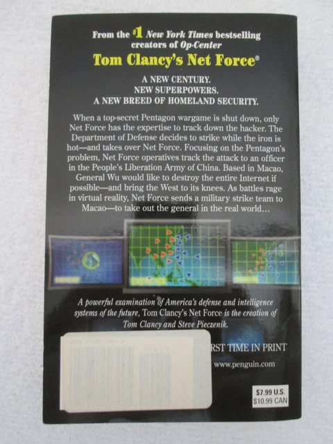 TOM CLANCY'S NET FORCE SPRINGBOARD (2005 livre de poche) bon état EUR 1 ...