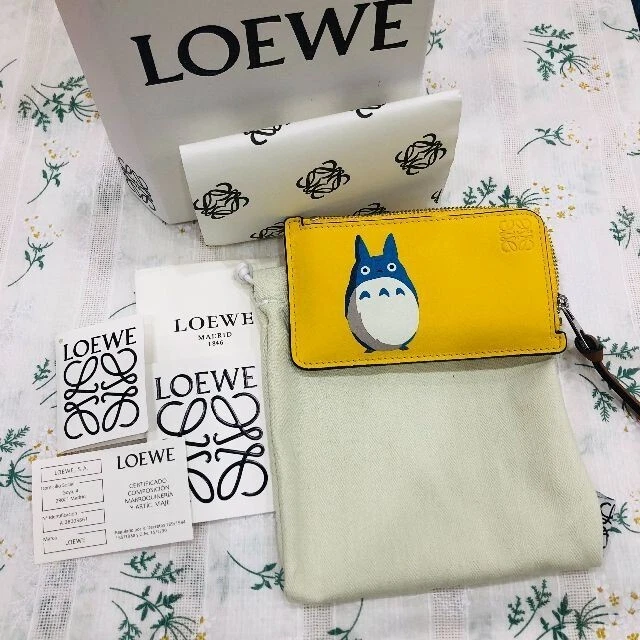 LOEWE X STUDIO Ghibli Collaboration My Neighbor Totoro Heel Pouch *New ...