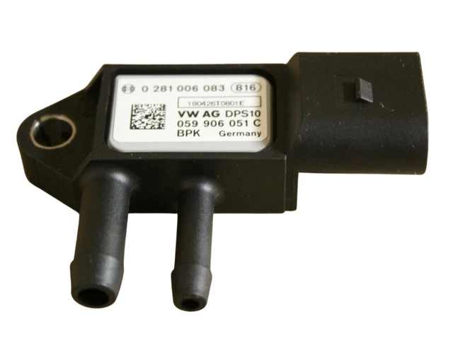 VW AUDI DPF Pressure Difference Sensor 059906051C Genuine £87.64 ...