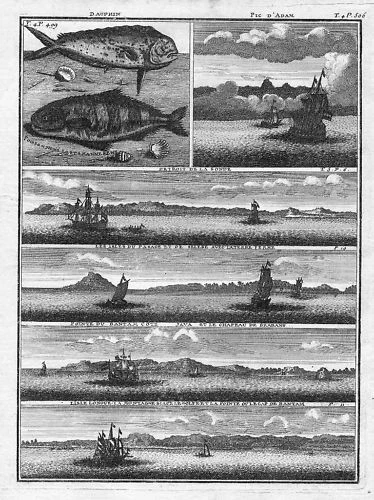 1730 - JAVA Bantam Sunda Engraving Gravure sur Cuivre Bruyn EUR 30,38 ...