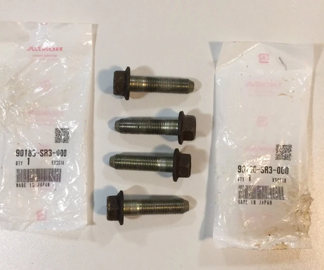 HONDA CIVIC EP3 Type R rear suspension bolts x4 (90186-SR3-000) £10.00 ...